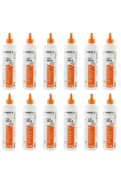 Caixa com 12 und de Cola PUR - Liquida Para Uso Geral - 501.0 83 500g ...